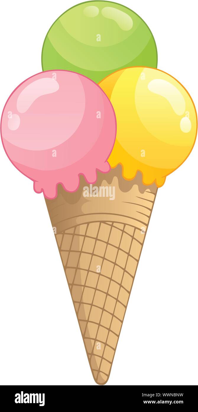 Ice cream theme image 1 Stock Vector Image & Art - Alamy