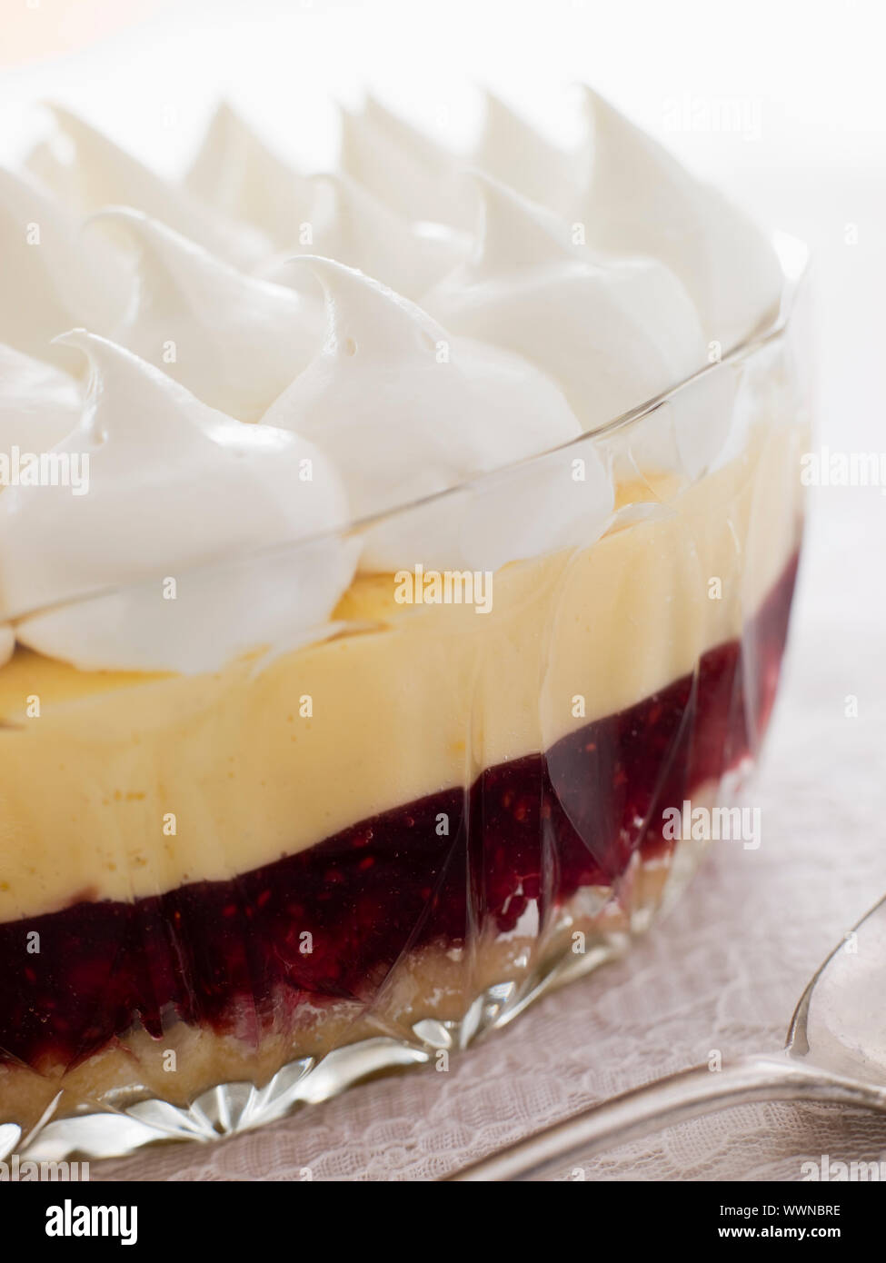 Sherry trifle hi-res stock photography and images - Alamy