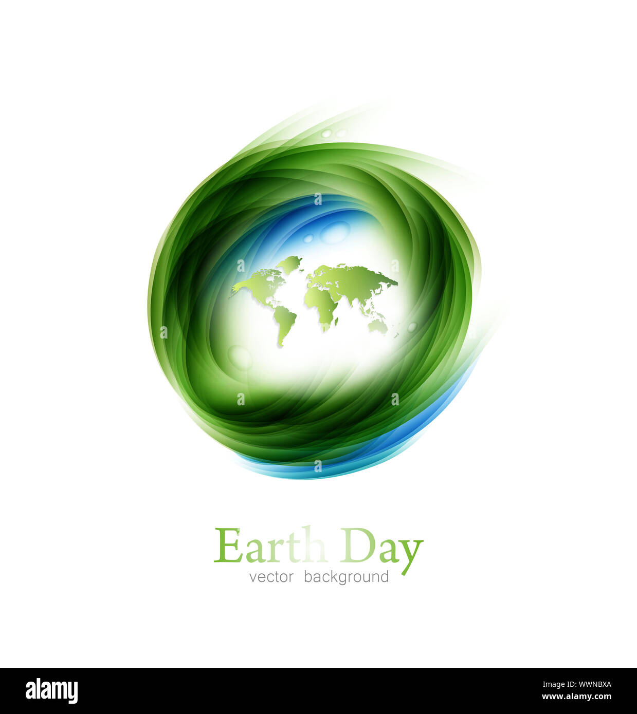 Earth Day Design Stock Photo - Alamy
