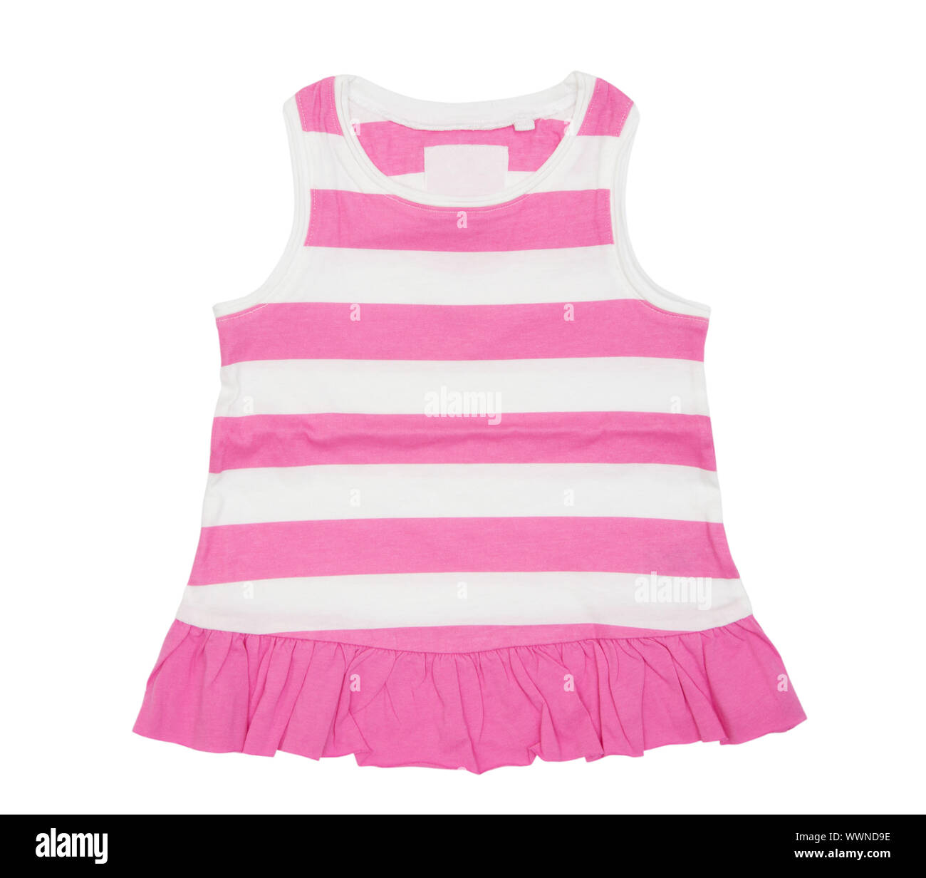 dress for girl on white background Stock Photo - Alamy