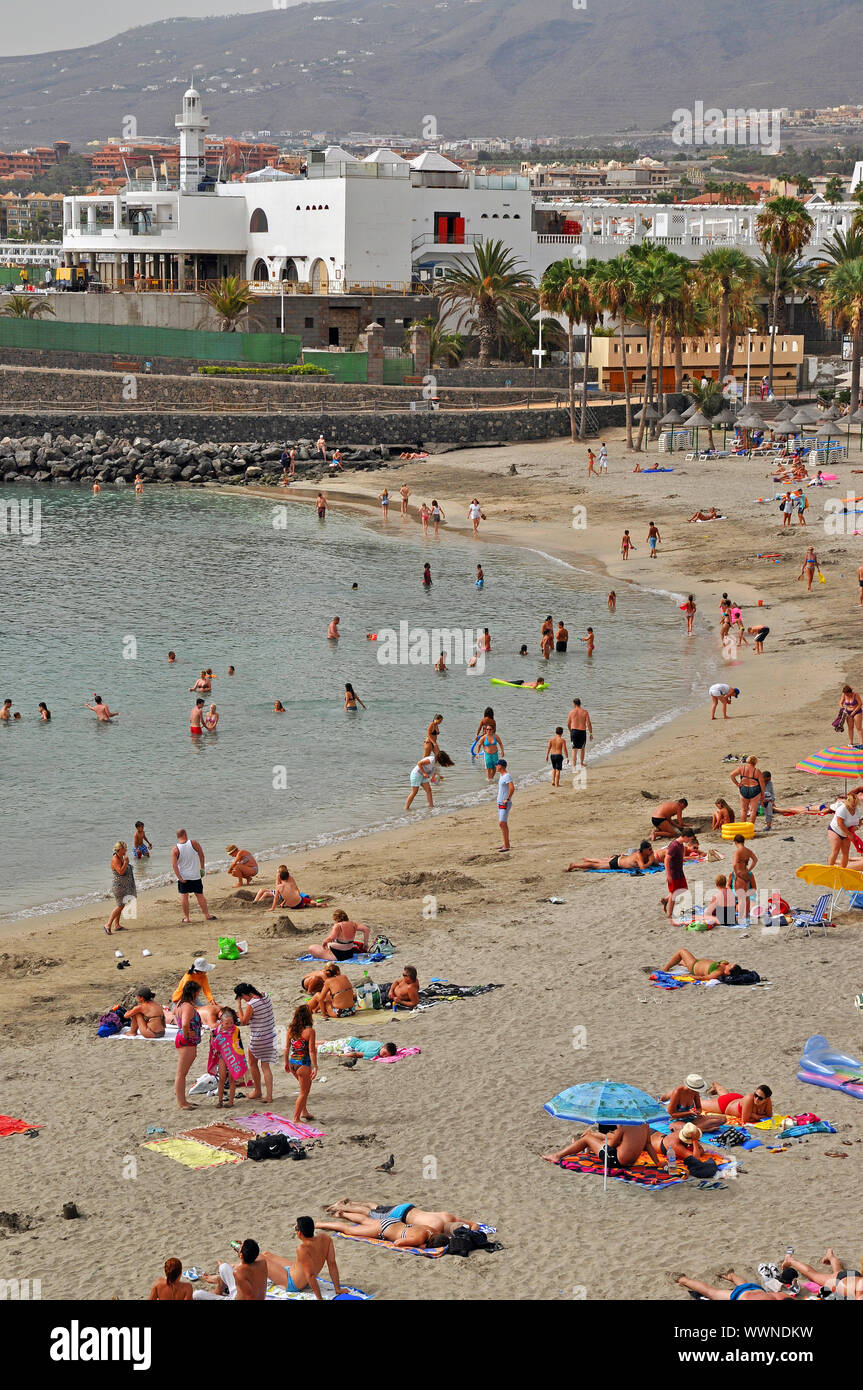 Playa de la Pinta , Costa Adeje, Teneriff Stock Photo - Alamy