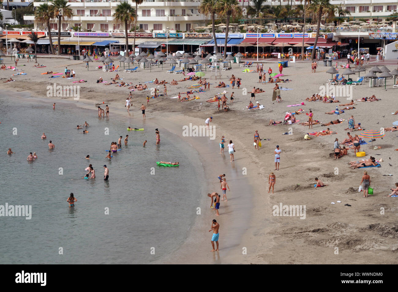 Playa de la Pinta , Costa Adeje, Teneriff Stock Photo - Alamy