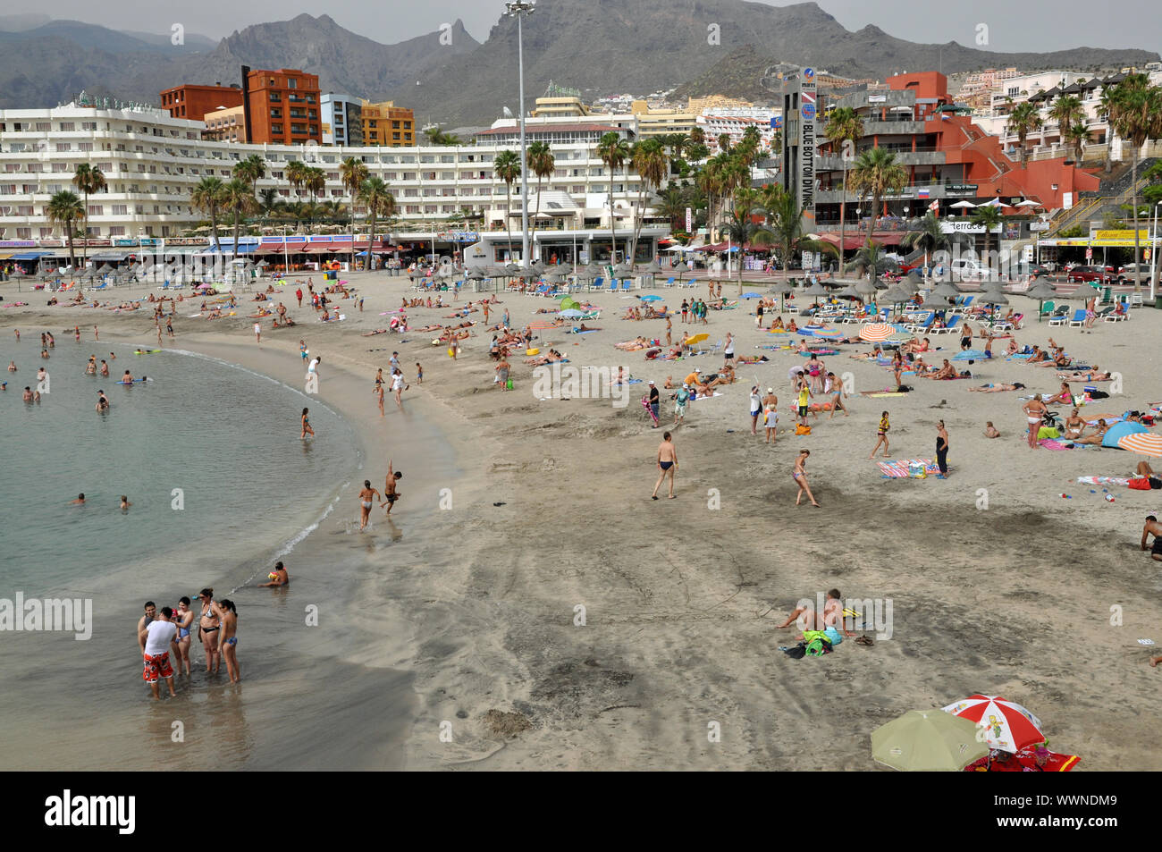 Playa de la Pinta , Costa Adeje, Teneriff Stock Photo - Alamy