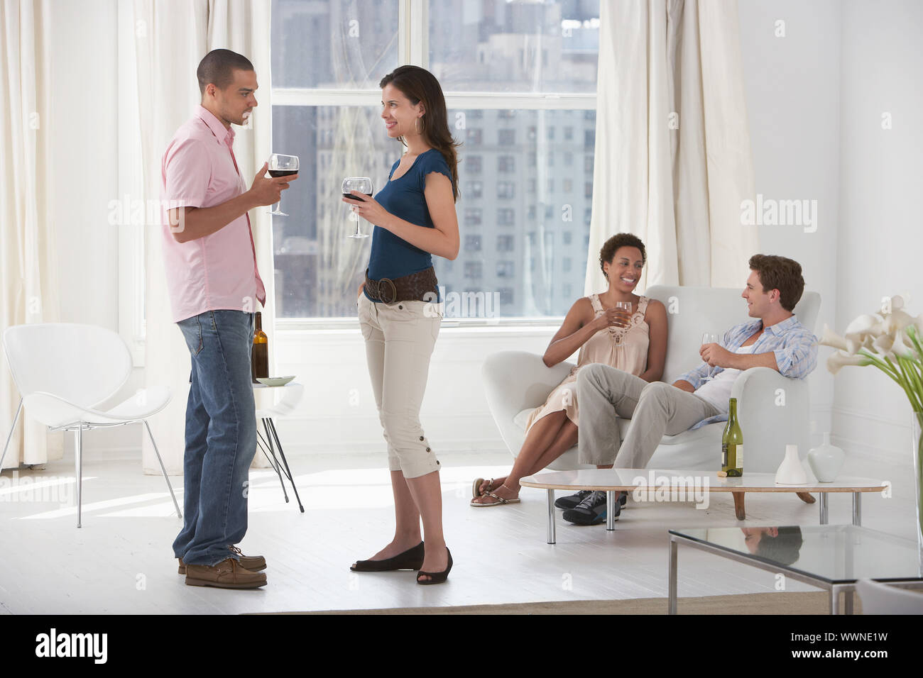 Young guys partying hi-res stock photography and images - Alamy