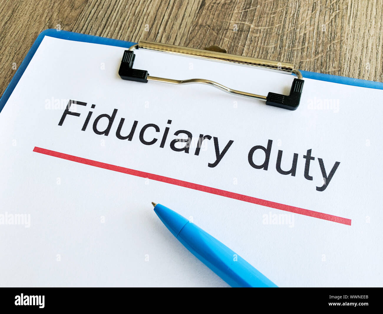 Fiduciary duty concept hi-res stock photography and images - Alamy