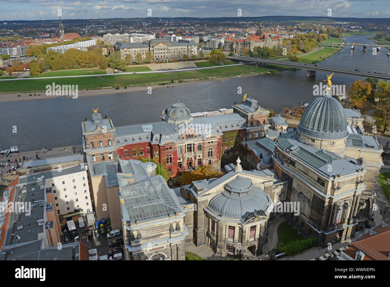 Dresden University of Fine Arts Stock Photo - Alamy