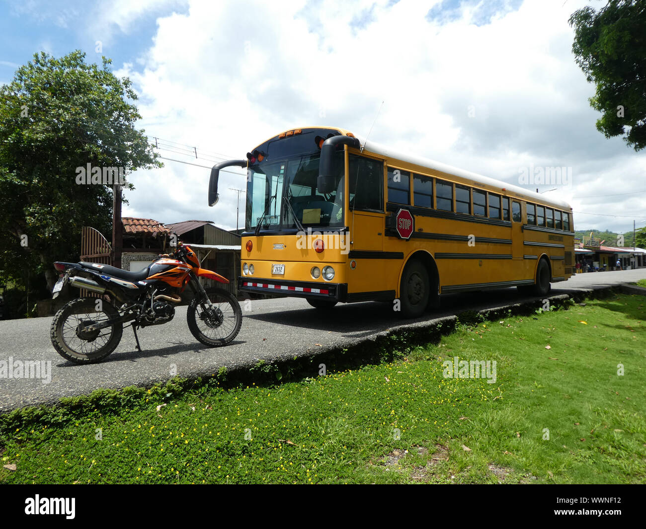 Costa Rican School Bus Tourism Transport Costa Rica Perez Zeledon