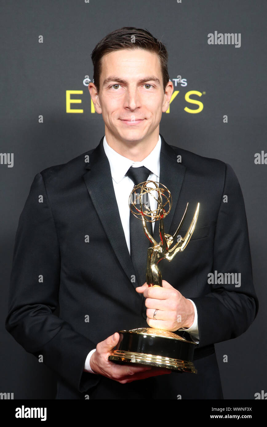 Los Angeles, Ca. 15th Sep, 2019. Chris Teague, at 2019 Creative Arts ...