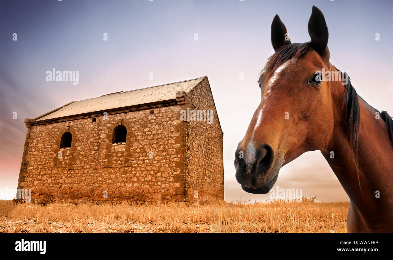 Rural Living II Stock Photo - Alamy
