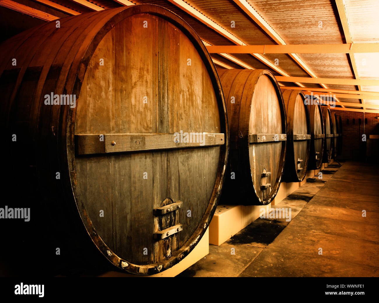 Very Old Large Wine Barrel High Resolution Stock Photography and Images ...