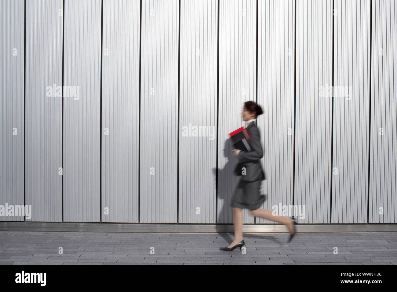 Profile hurrying hi-res stock photography and images - Alamy