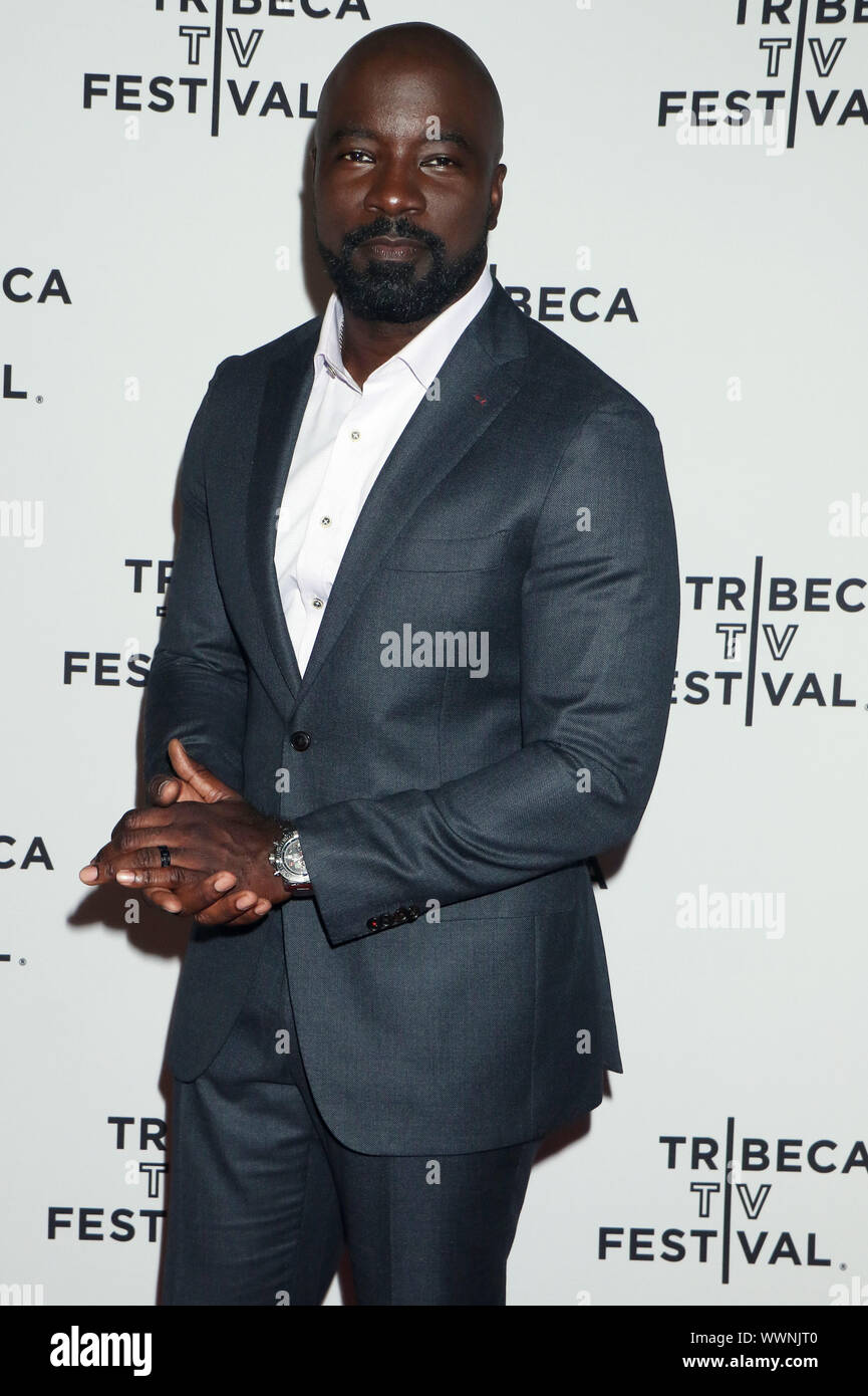 September 14, 2019 Mike Colter attend Tribeca TV Festival World ...