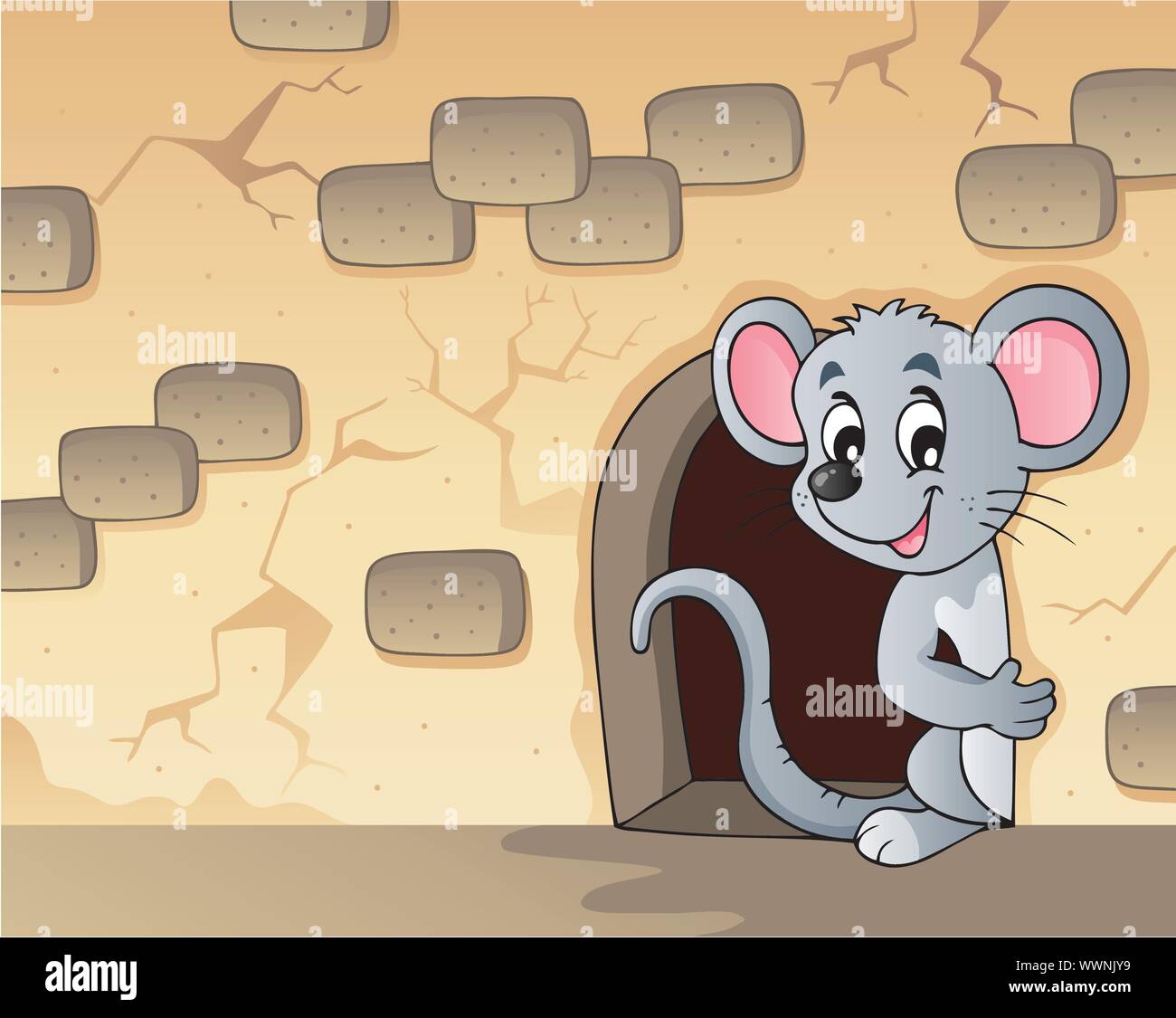 Mouse theme image 3 Stock Vector Image & Art - Alamy