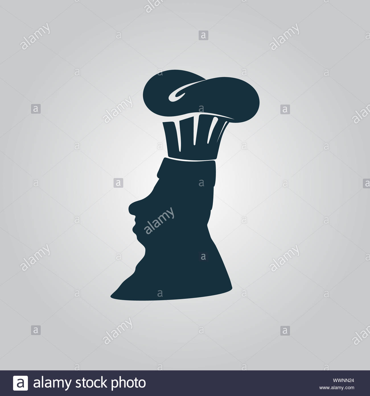 Chef Hat Silhouette Stock Photos & Chef Hat Silhouette Stock Images - Alamy