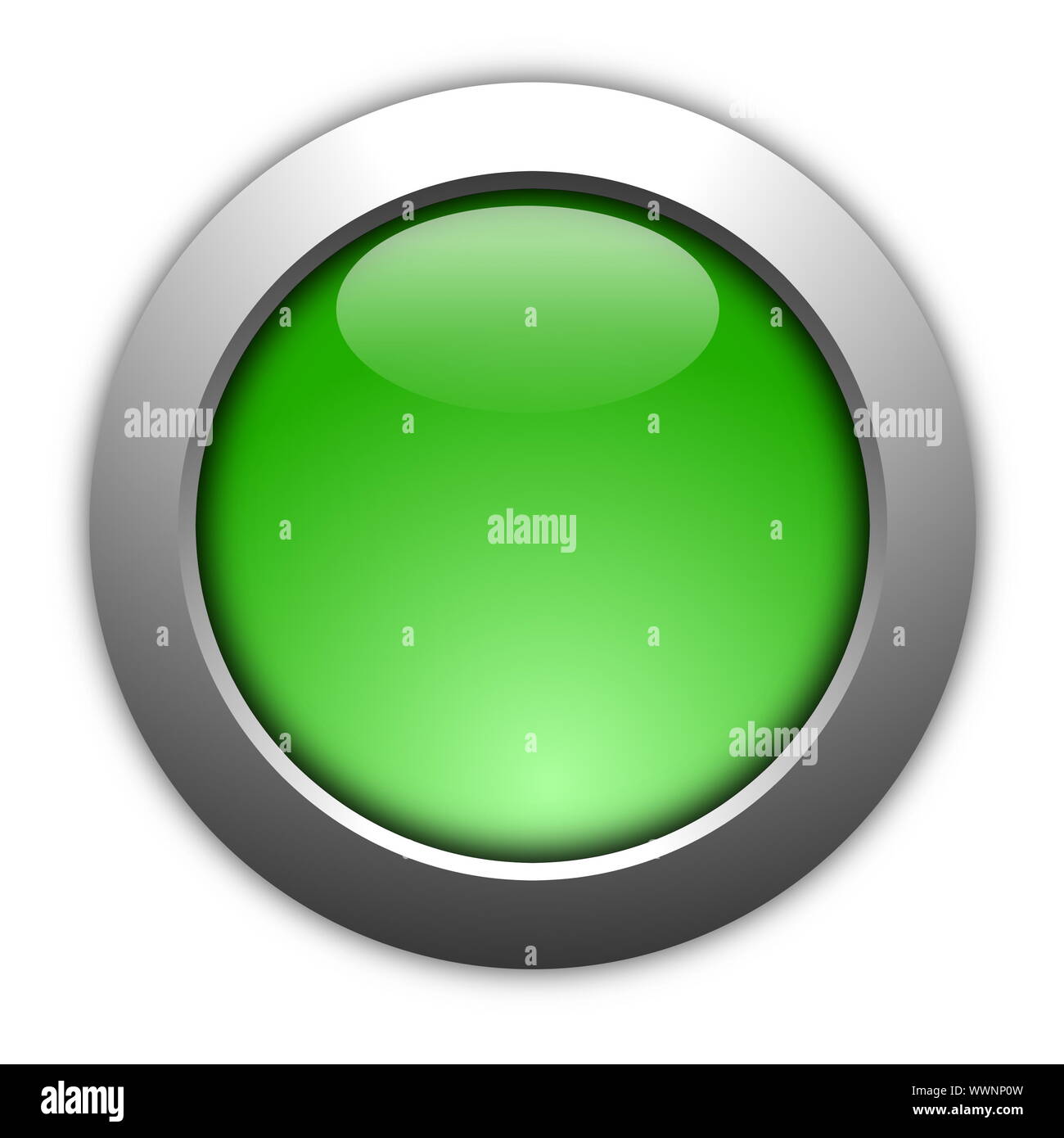 blank illustration of a button with copyspace Stock Photo - Alamy