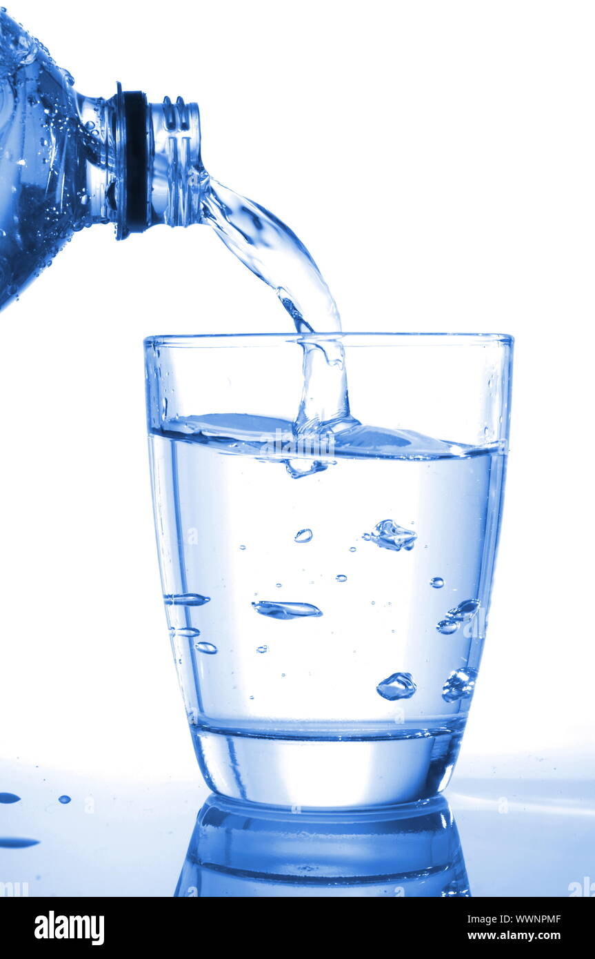 wellness concept with glass or cup of water Stock Photo - Alamy