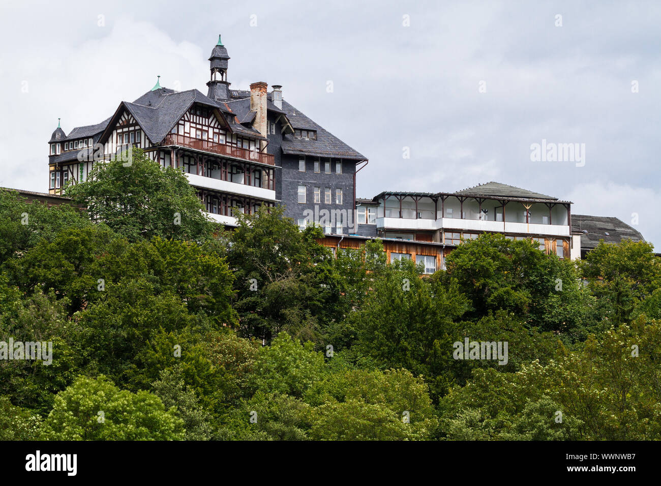 Thuringian Forest Schwarzburg Stock Photo - Alamy