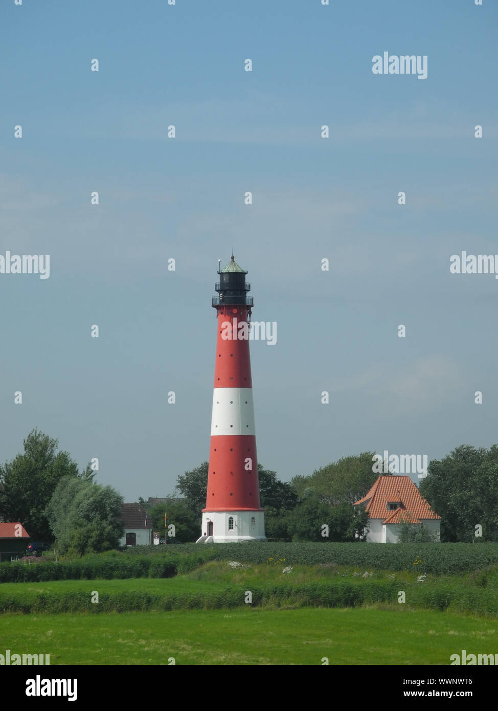 Lighthouse at Pellworm Stock Photo - Alamy