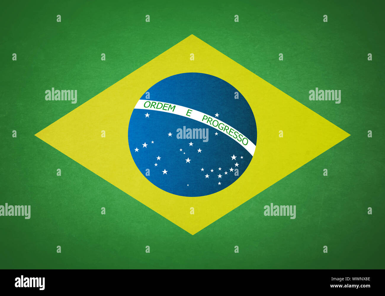 Flag of Brazil Stock Photo - Alamy