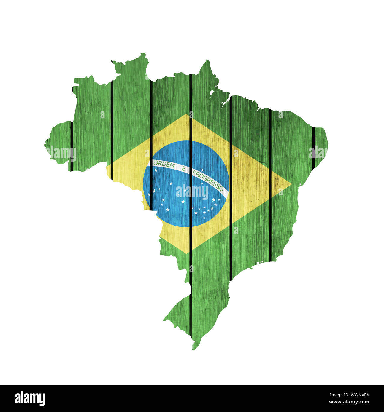 Brazilian map hi-res stock photography and images - Alamy