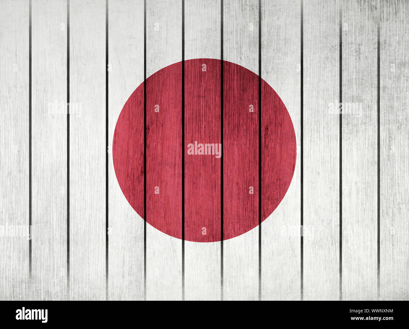 Japan wooden flag hi-res stock photography and images - Alamy