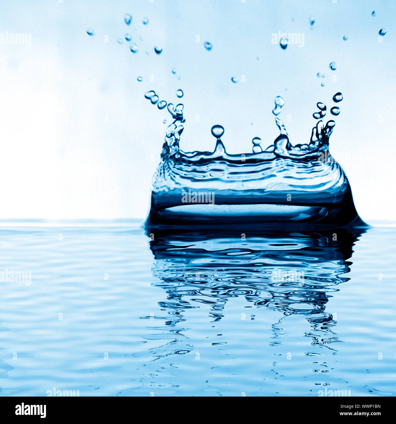 colossal water splash macro close up Stock Photo - Alamy