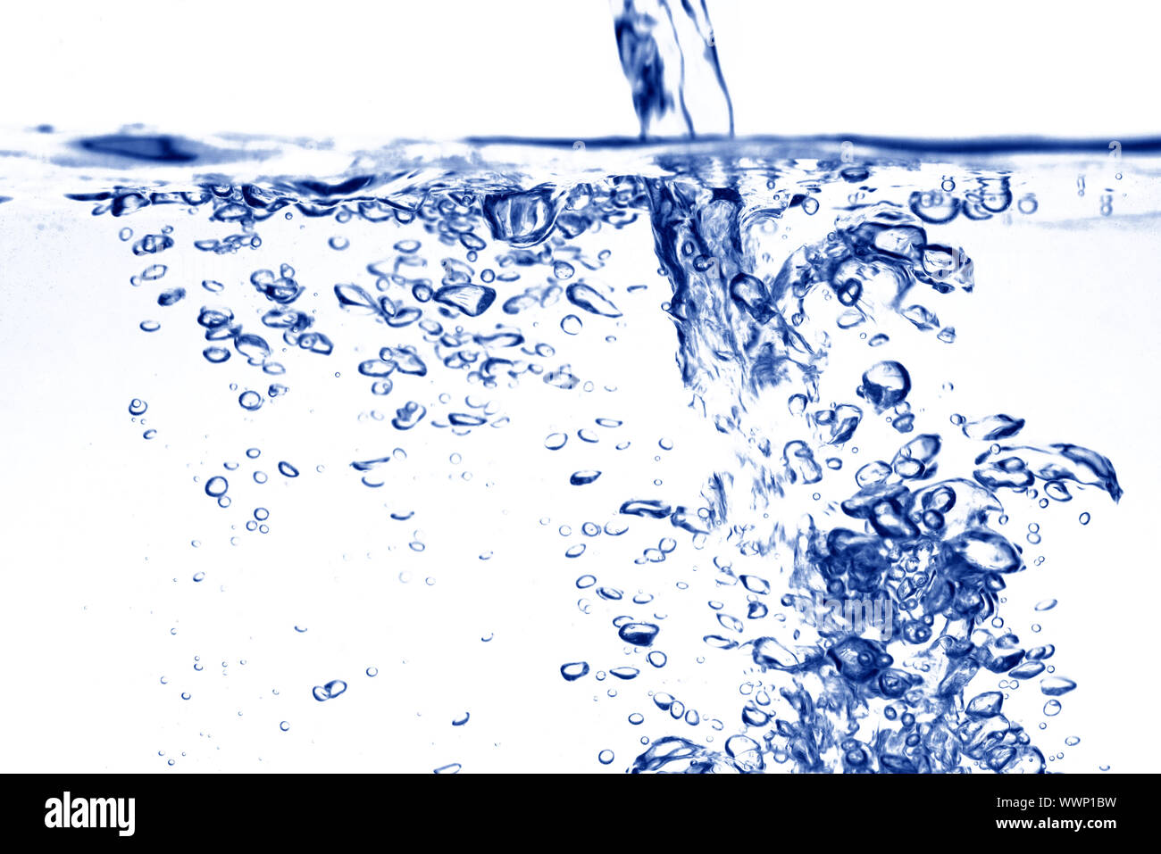 blue water splash bubble backgrounds Stock Photo - Alamy