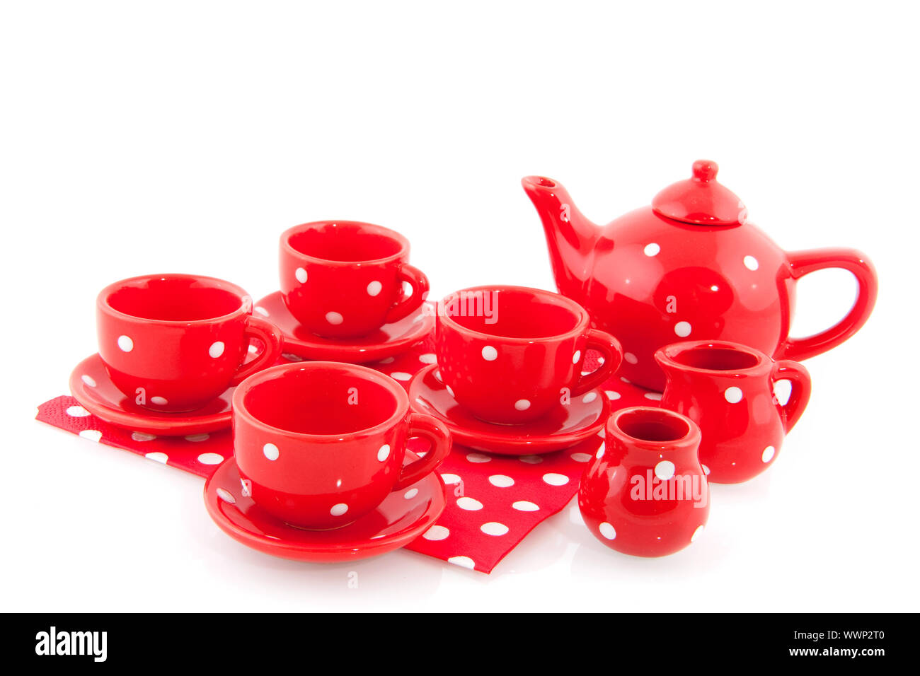 Spotted tea cups hi-res stock photography and images - Alamy