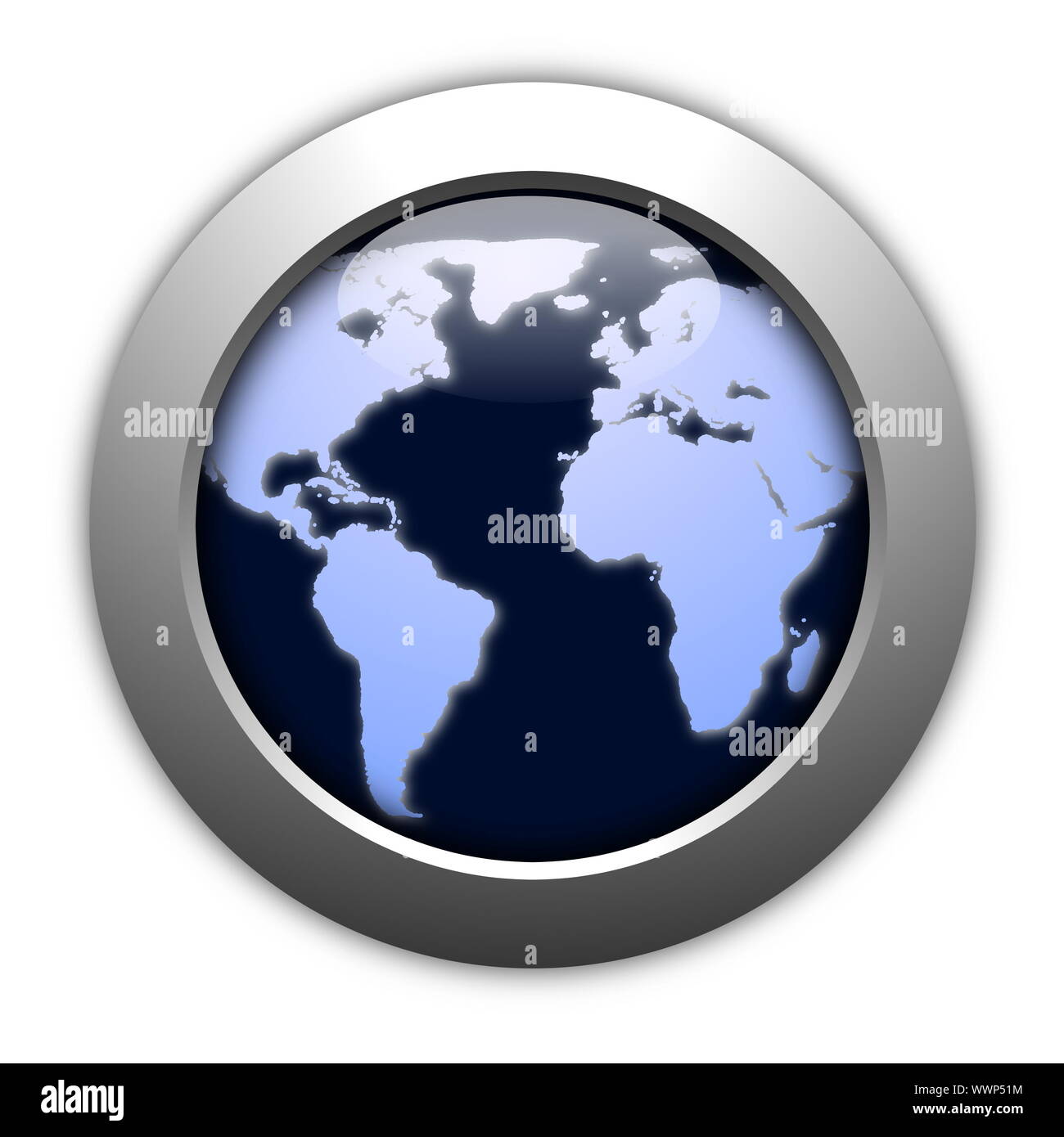 Worldmap countries Cut Out Stock Images & Pictures - Alamy