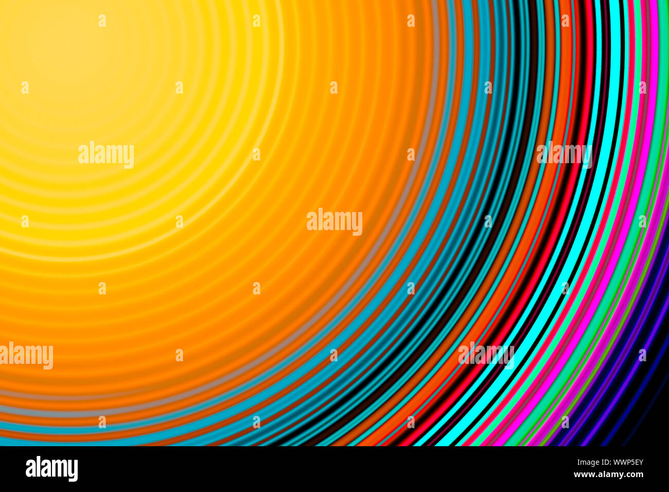 Colorful abstract background with circular lines Stock Photo - Alamy