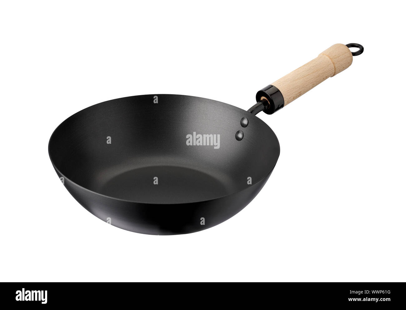 wok, isolated on white background Stock Photo - Alamy