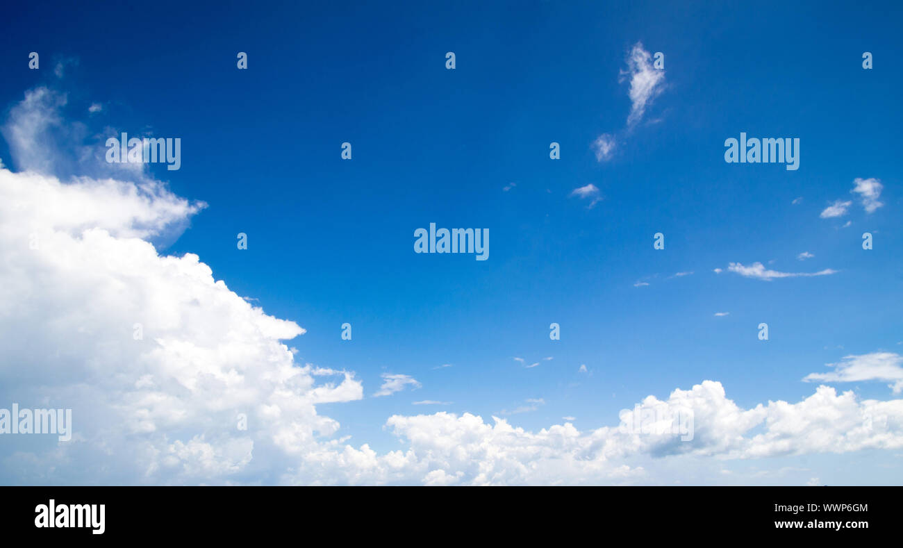 blue sky and clouds background Stock Photo - Alamy