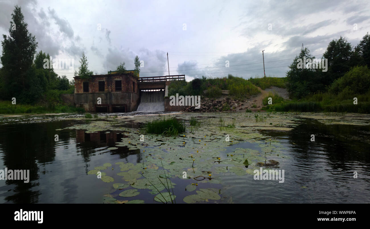 Old hydroelectric power plant hi-res stock photography and images - Alamy
