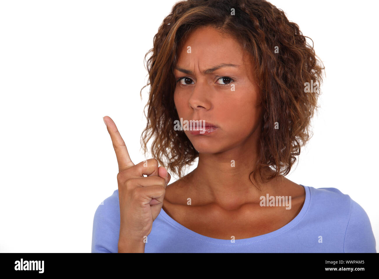 Finger wag hi-res stock photography and images - Alamy