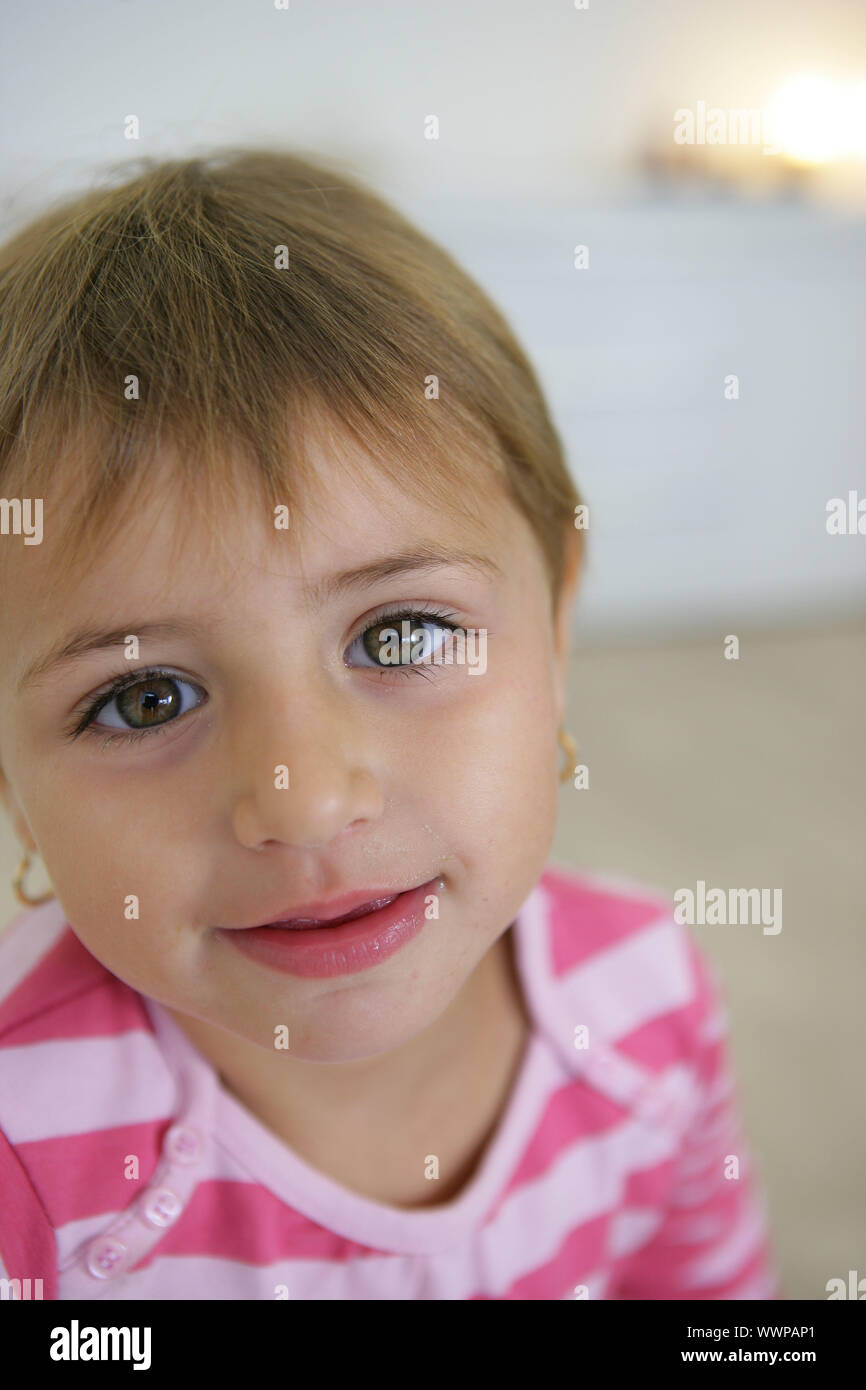 Portrait of a young child Stock Photo - Alamy