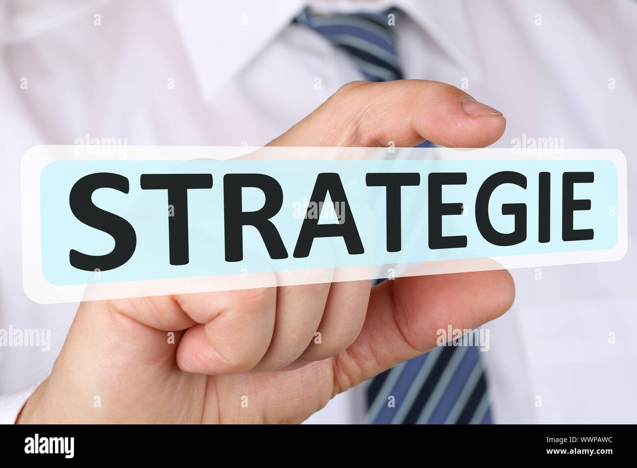 Business man concept with strategy for growth success Stock Photo - Alamy
