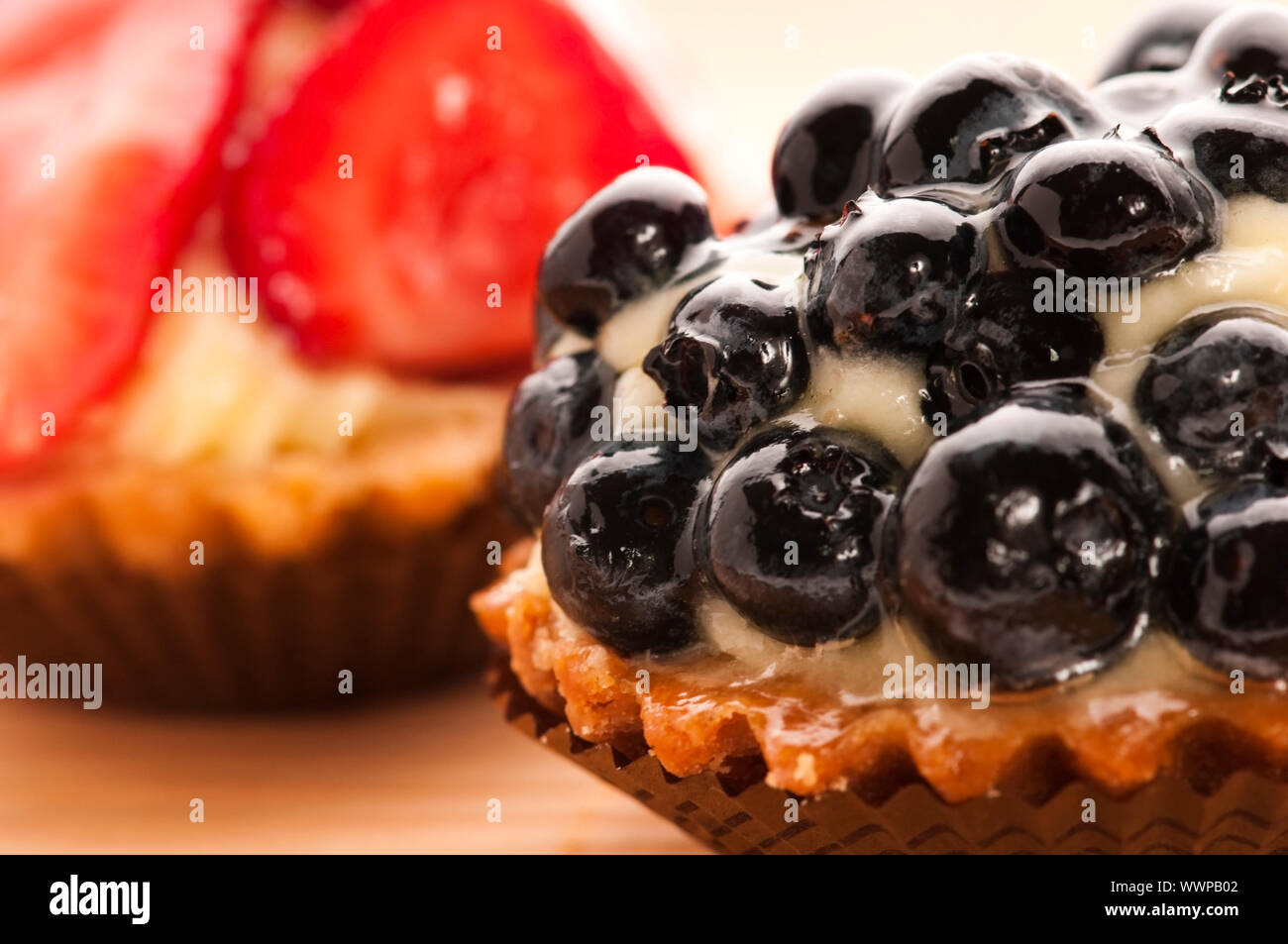 French cake with fresh fruits Stock Photo - Alamy