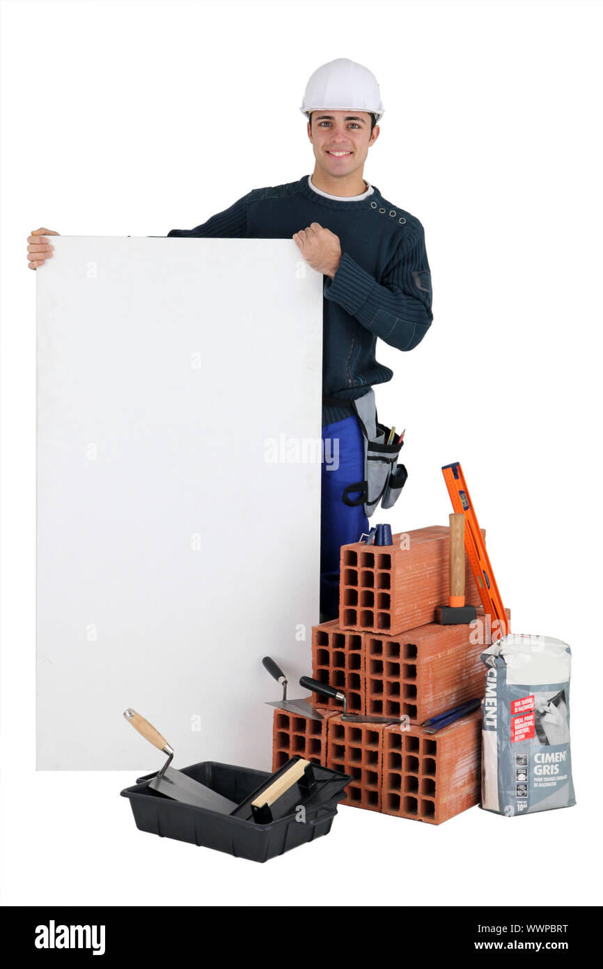 The bricklayer poster hi-res stock photography and images - Alamy