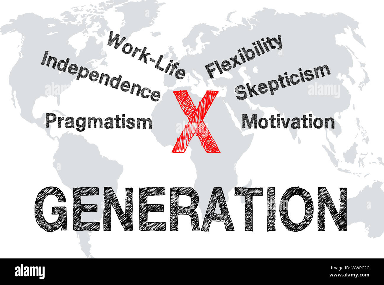 Generation x text hi-res stock photography and images - Alamy
