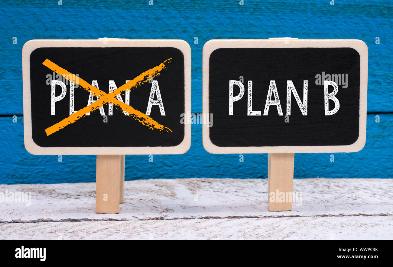 Plan_b hi-res stock photography and images - Alamy