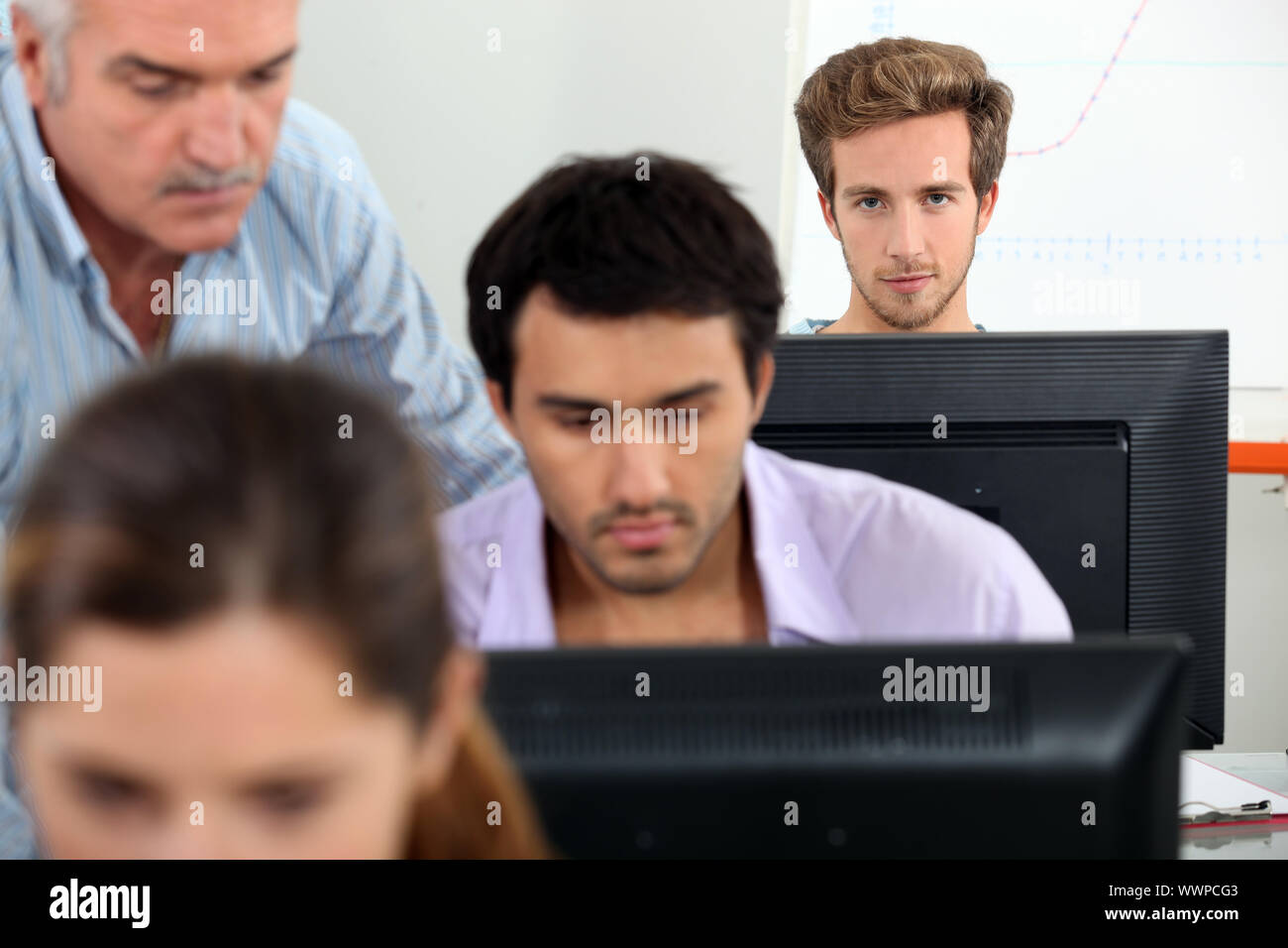 Ict class school hi-res stock photography and images - Alamy