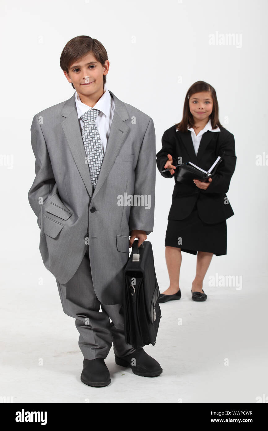 Dark brown suits hi-res stock photography and images - Alamy
