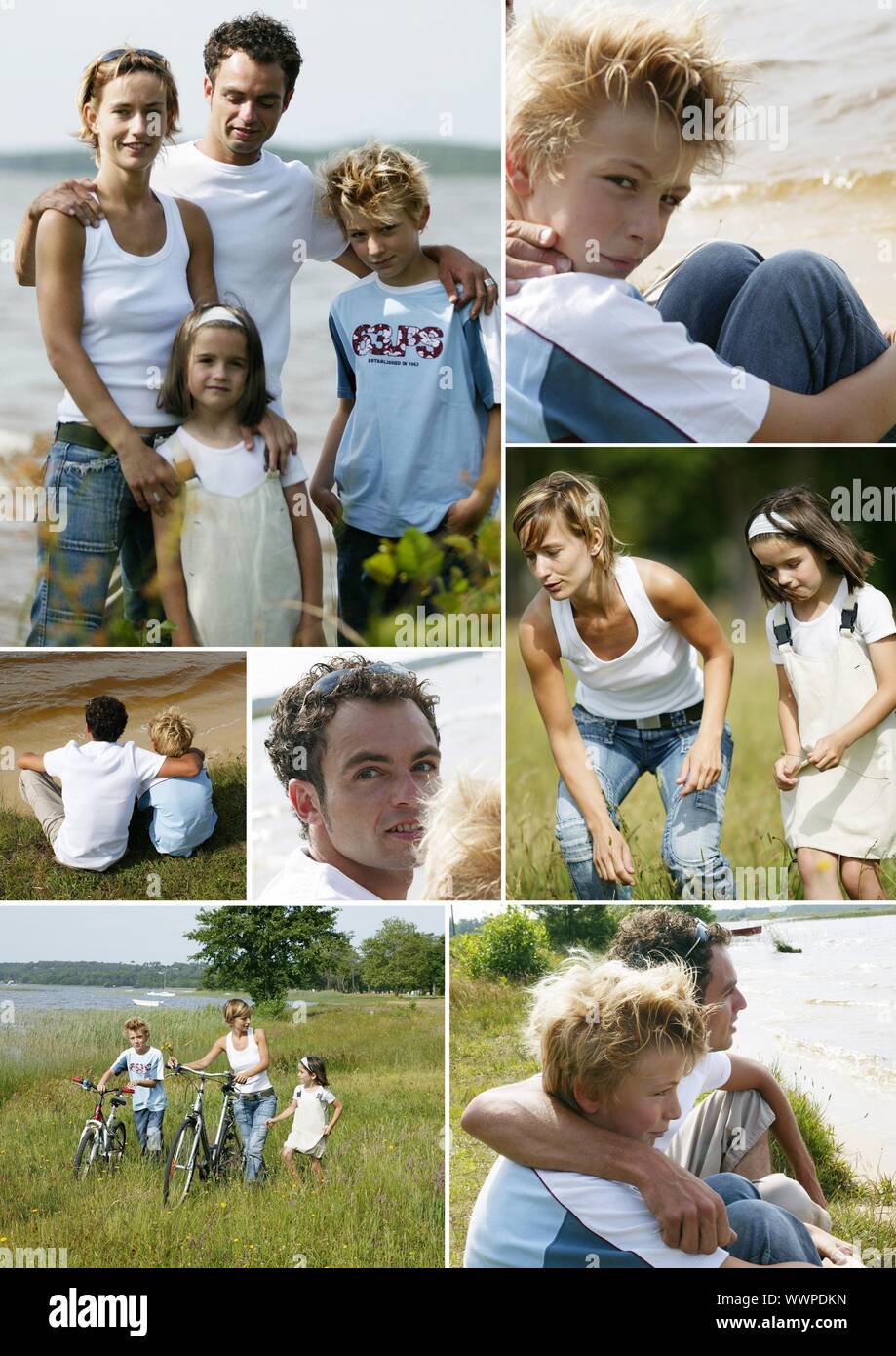 Family activities outdoors Stock Photo - Alamy