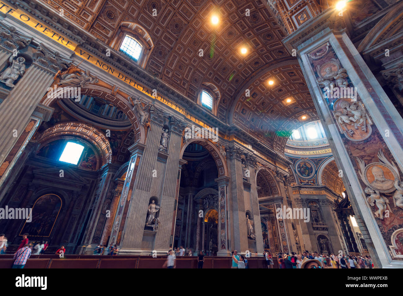 Vatican city interior sunlight hi-res stock photography and images - Alamy
