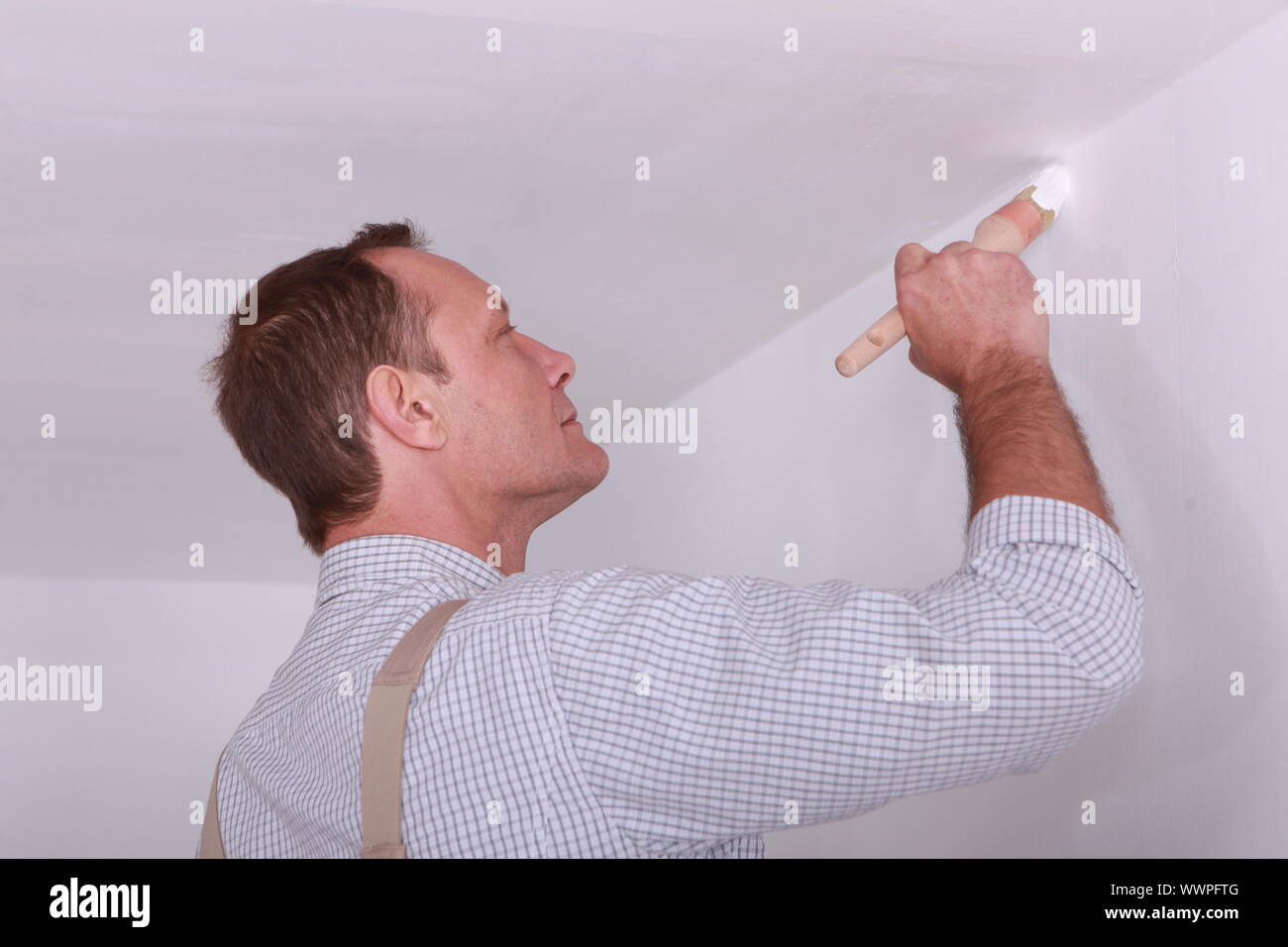Man profile dark painting hi-res stock photography and images - Alamy