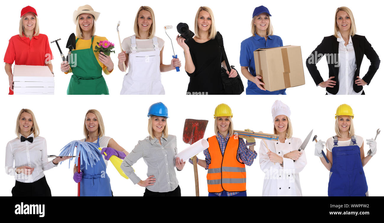 professions profession portrait portraits training woman choice of ...