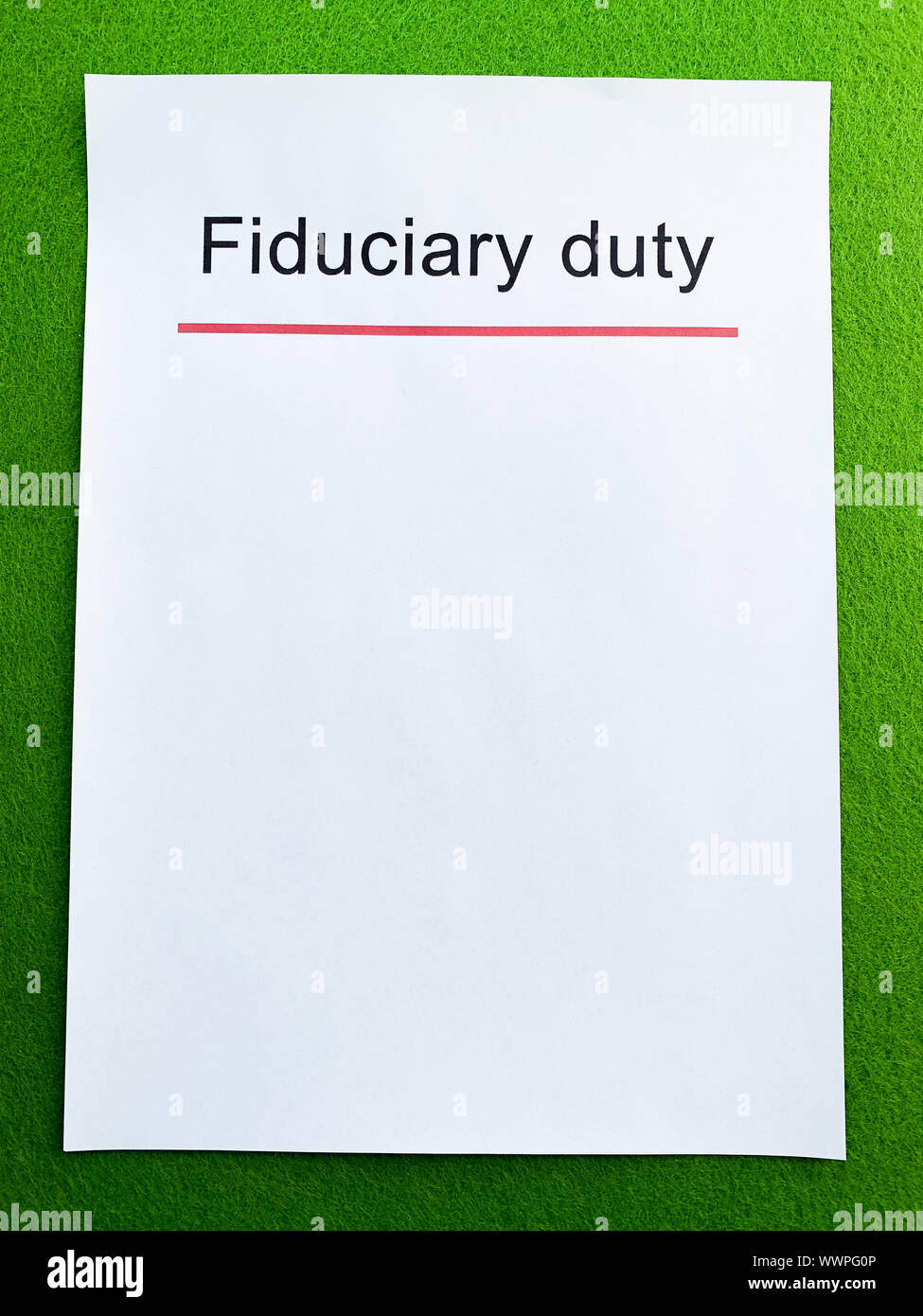 Fiduciary rule hi-res stock photography and images - Alamy