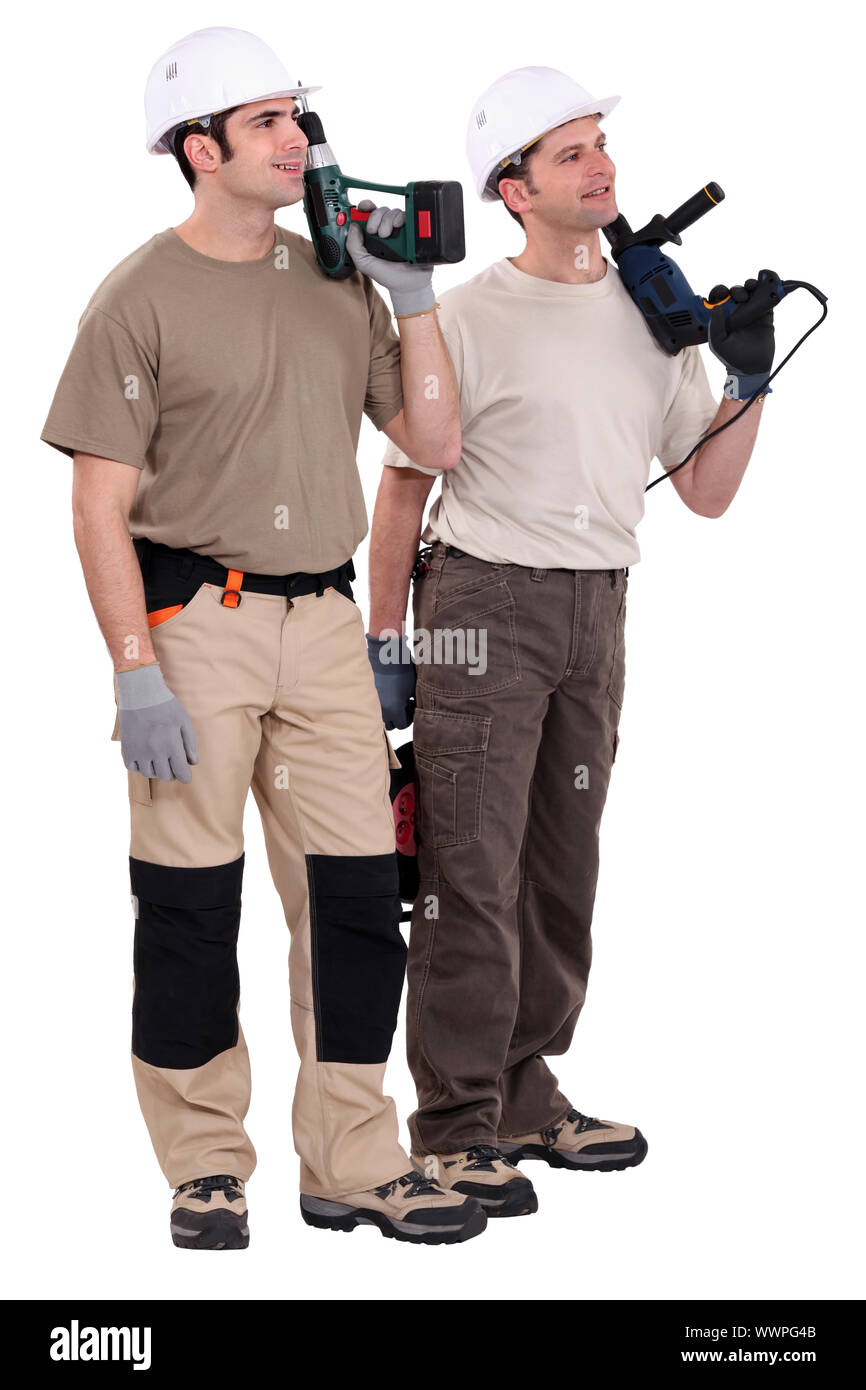 Safety equipment workmen Cut Out Stock Images & Pictures - Alamy