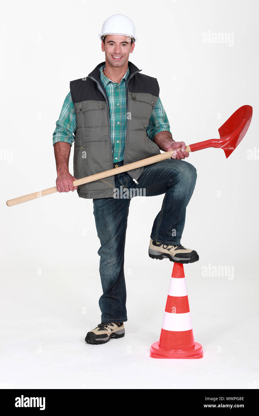 White spade on helmet hi-res stock photography and images - Alamy