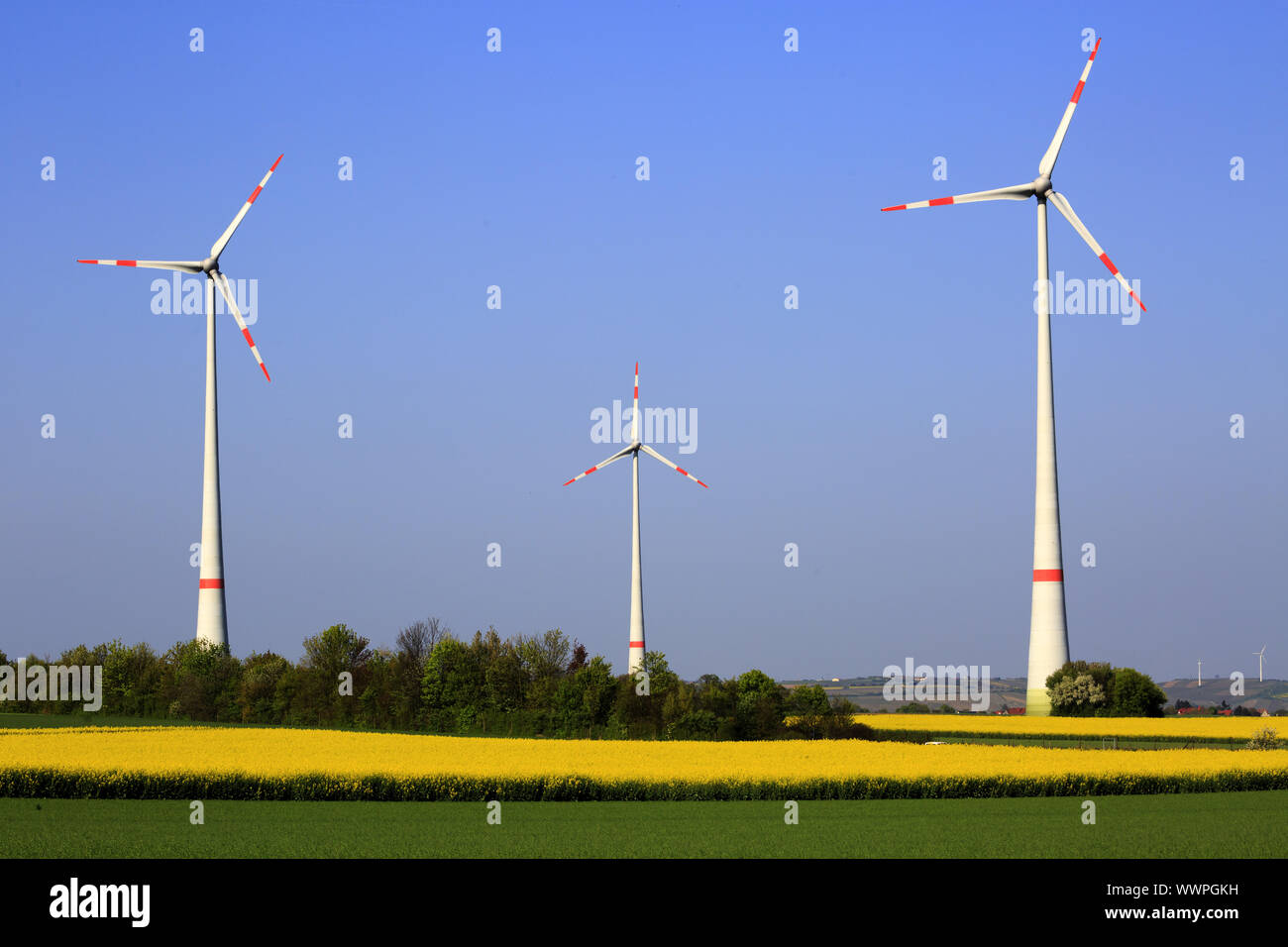 Wind wheel , Windrad Stock Photo - Alamy